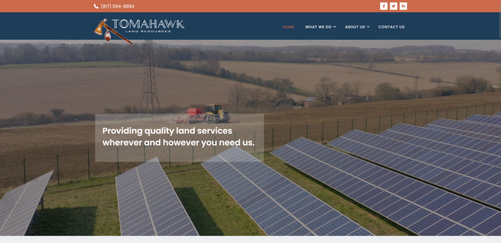 Utilities | Tomahawk Land Resources, LLC